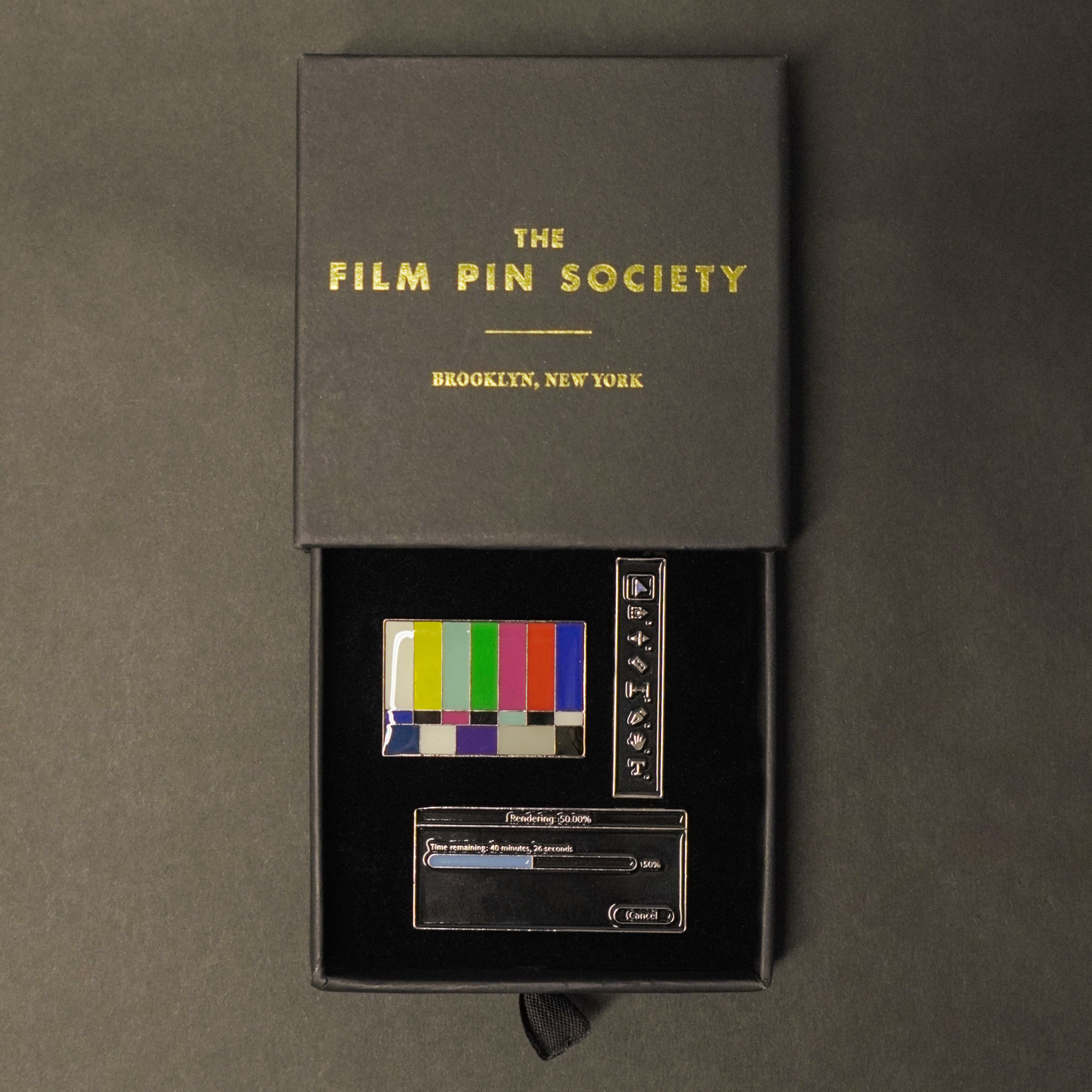 Video Editing Pin Box Set – Film Pin Society