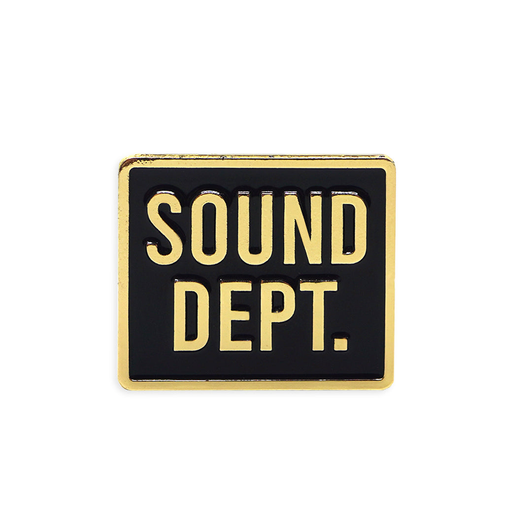 Sound Department Enamel Pin – Film Pin Society