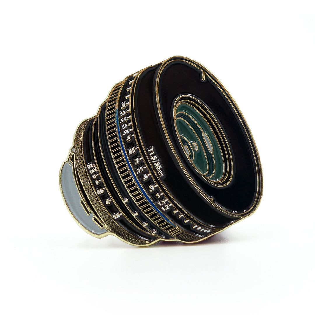 35mm Lens Enamel Pin – Film Pin Society