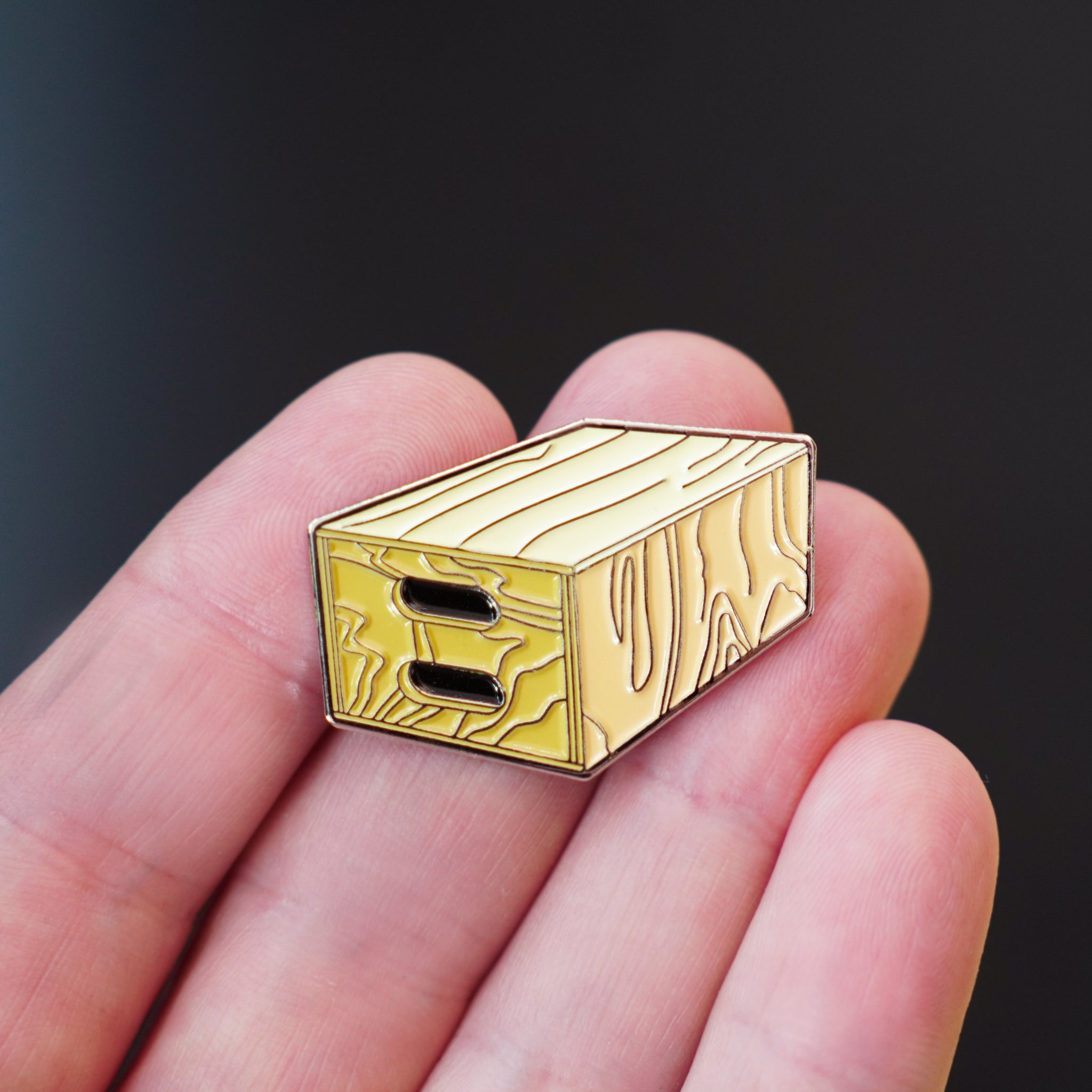 Apple Box Enamel Pin – Film Pin Society