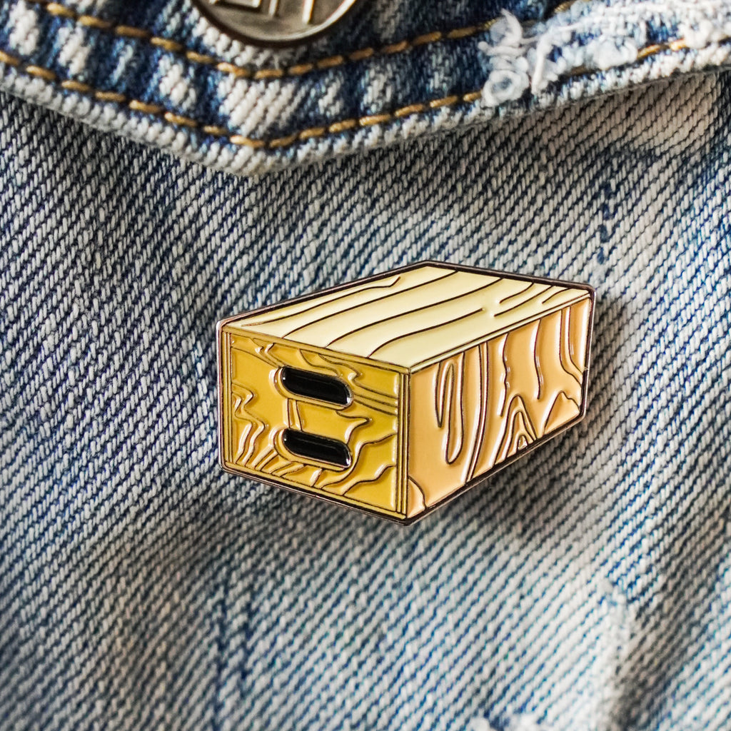 Apple Box Enamel Pin – Film Pin Society