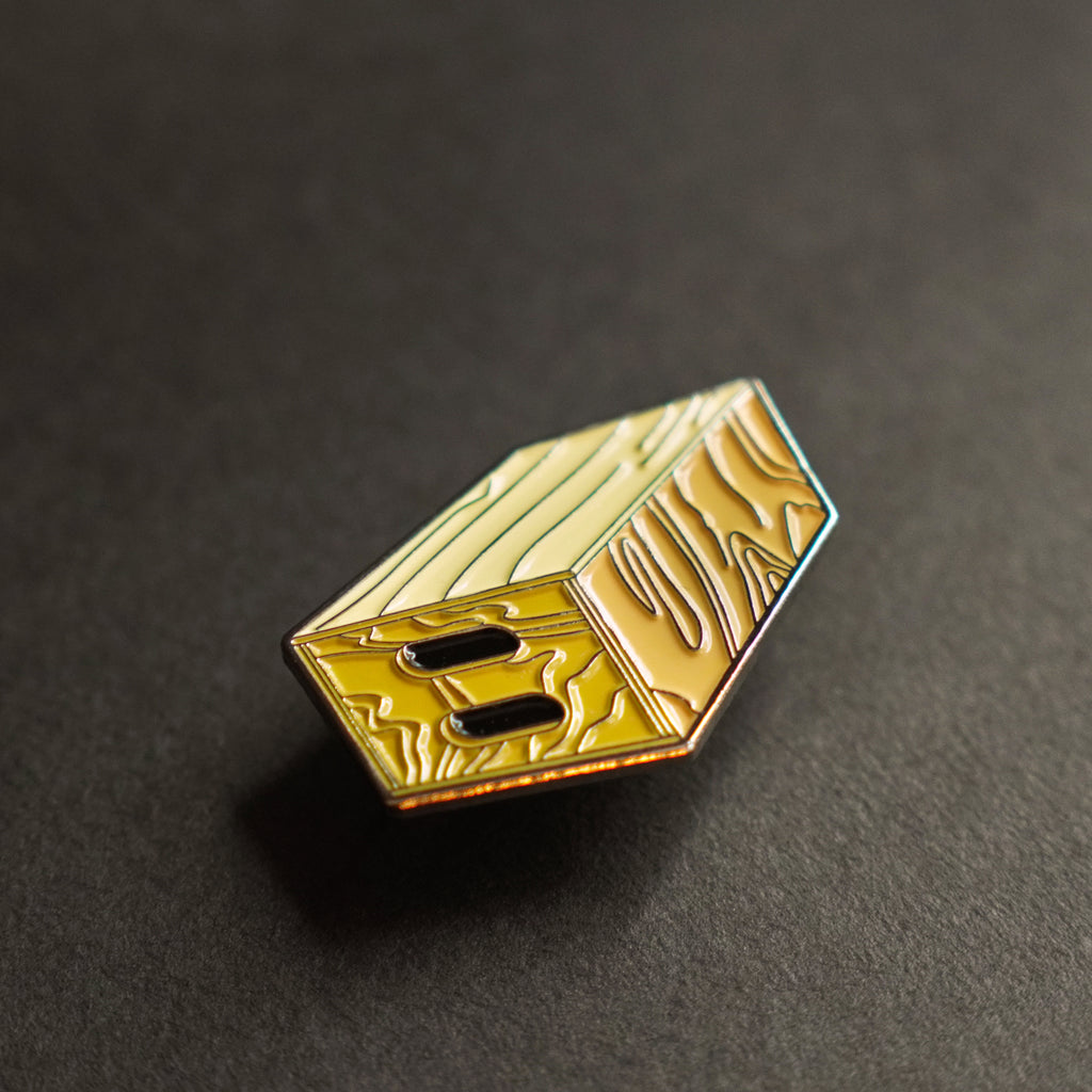 Apple Box Enamel Pin – Film Pin Society