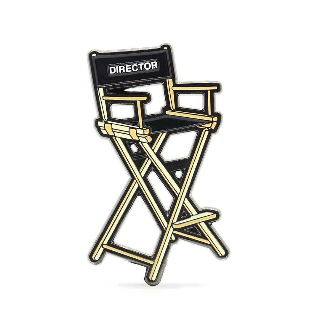 Director's Chair Enamel Pin – Film Pin Society