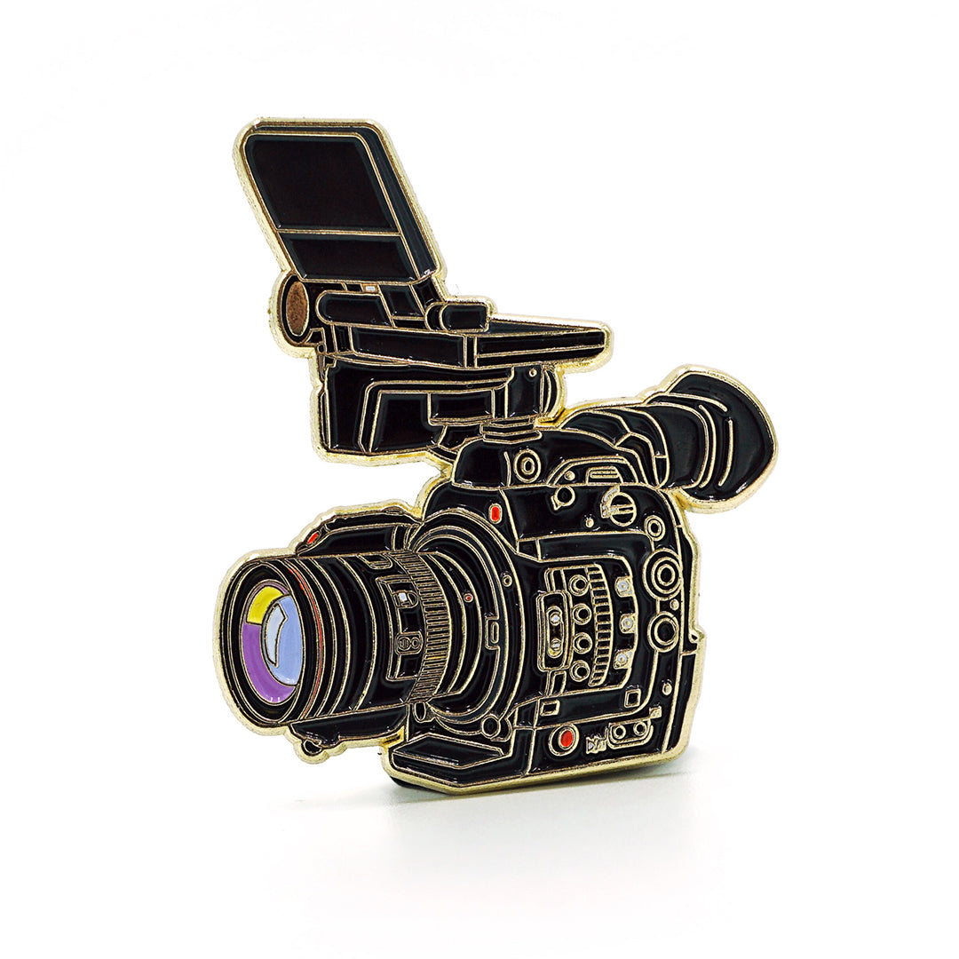 Doc Camera Enamel Pin – Film Pin Society