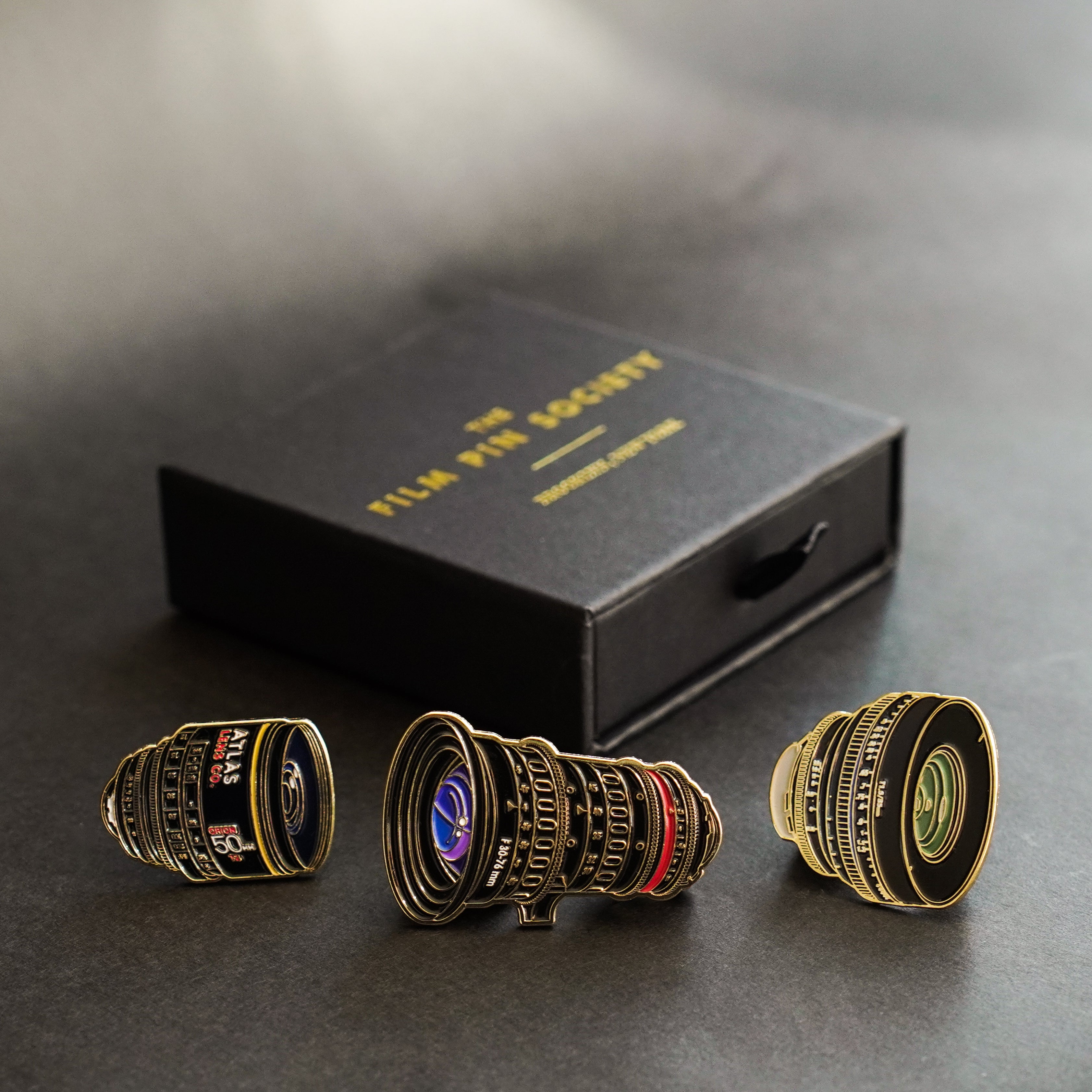 Cinema Lens Pin Box Set – Film Pin Society