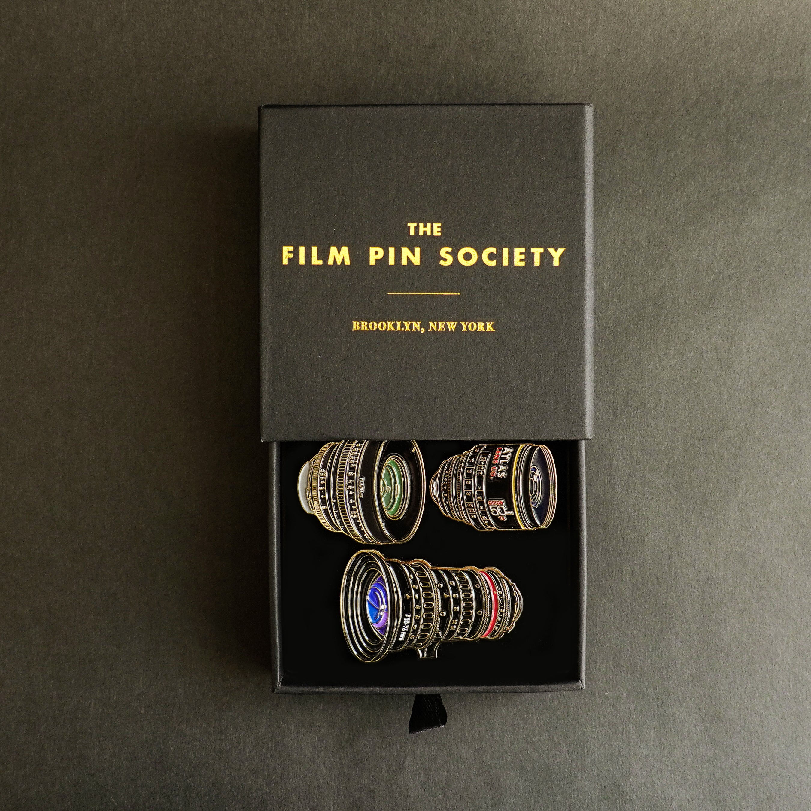Cinema Lens Pin Box Set – Film Pin Society