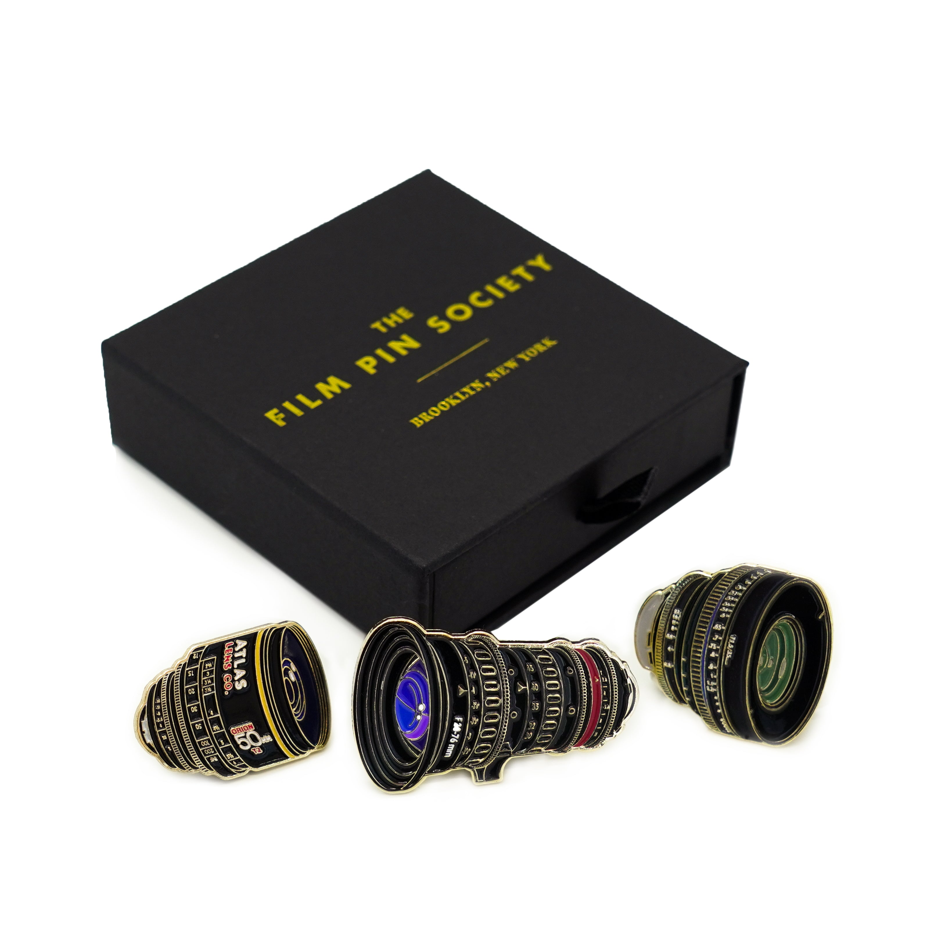 Cinema Lens Pin Box Set – Film Pin Society