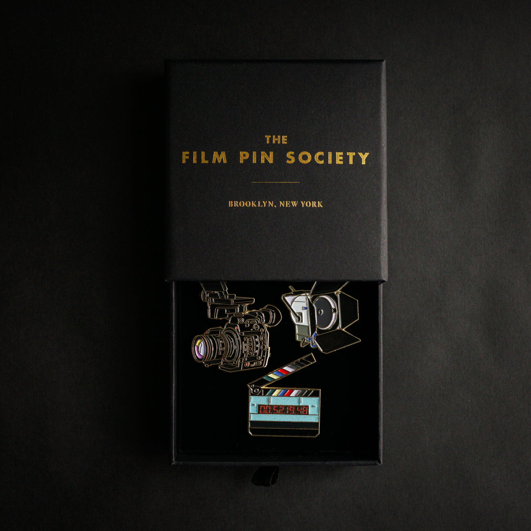 Lights, Camera, Action Pin Box Set – Film Pin Society