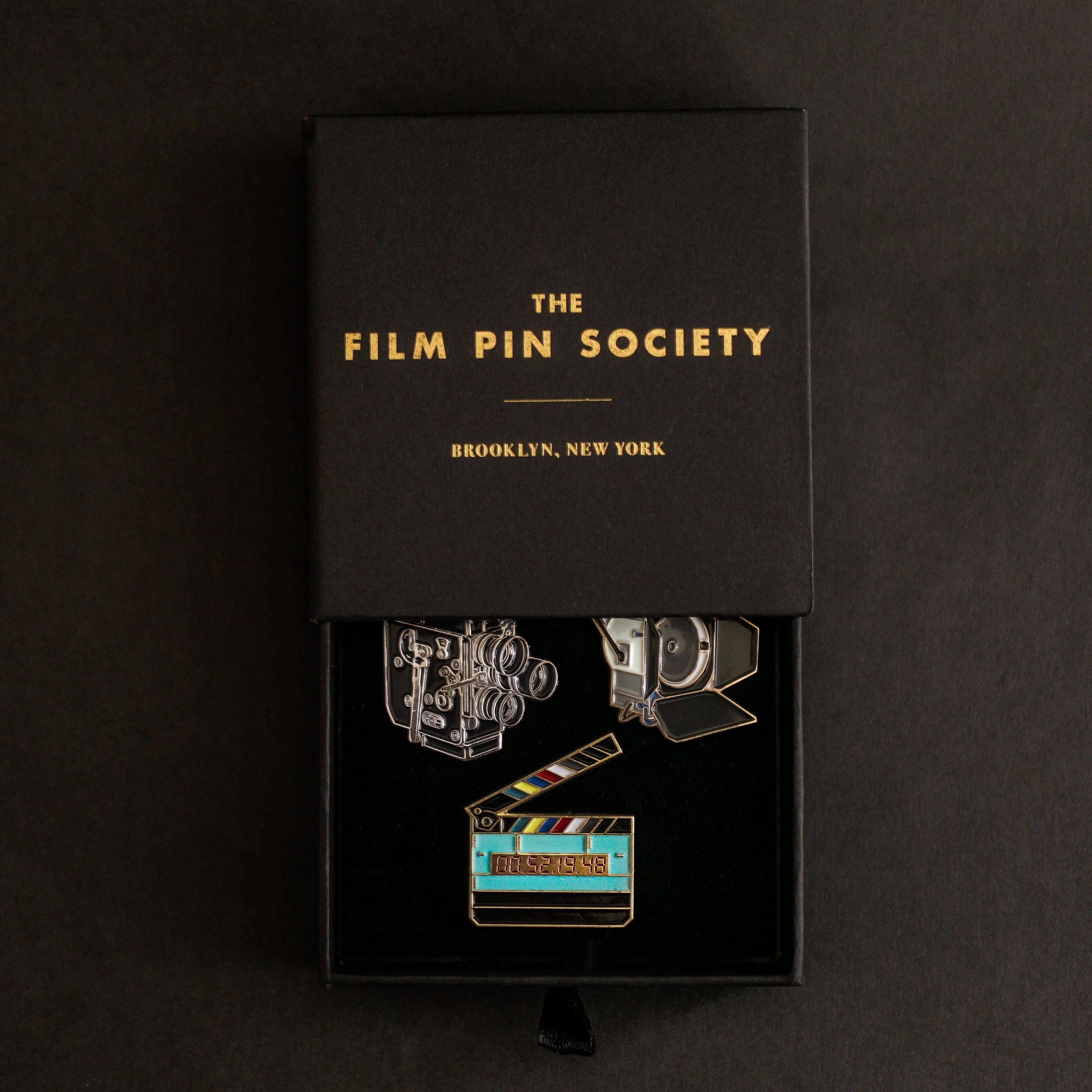 Lights, Camera, Action 2 Pin Box Set – Film Pin Society