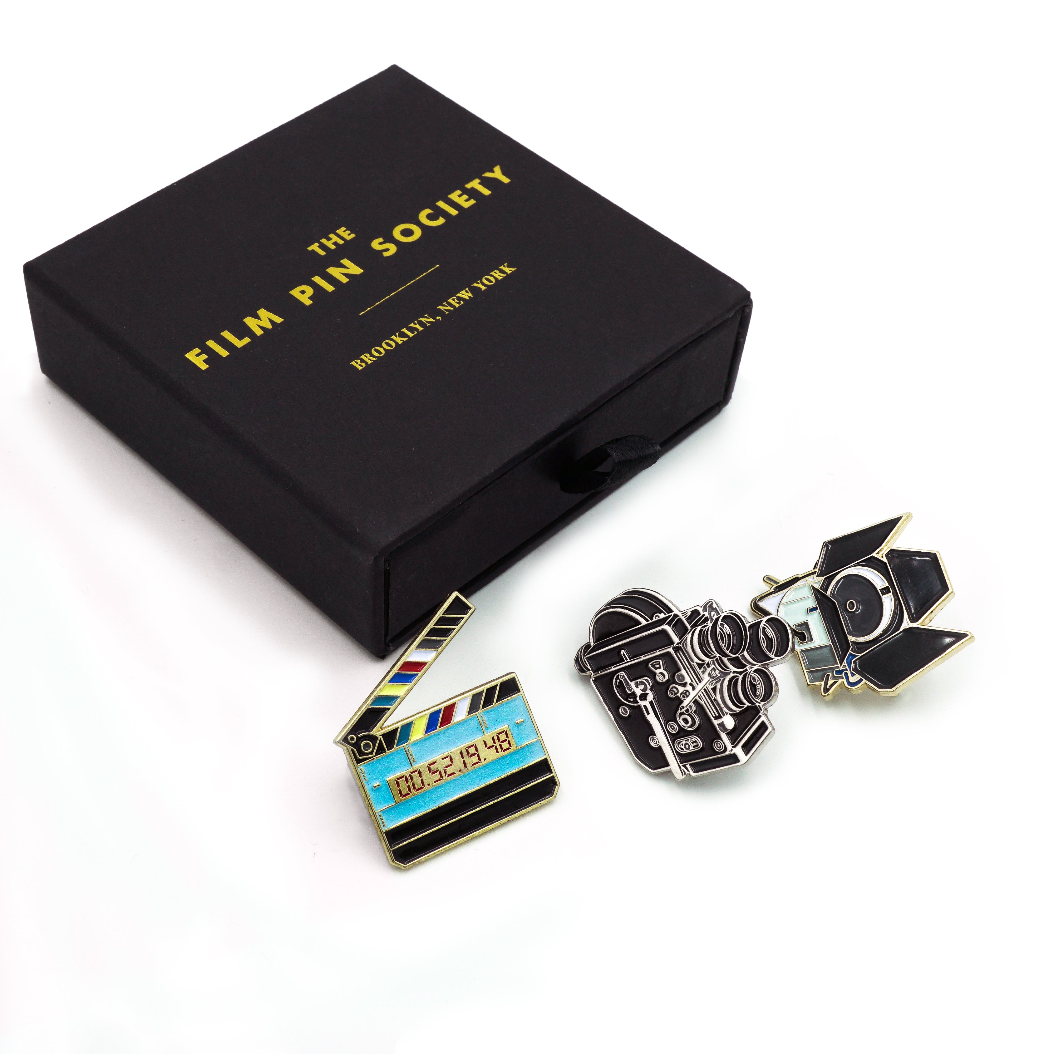 Lights, Camera, Action 2 Pin Box Set – Film Pin Society