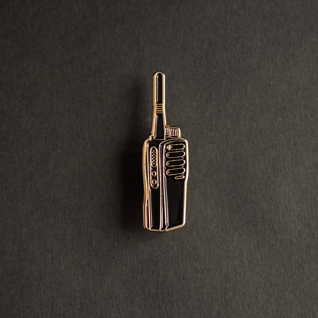 Walkie Talkie Enamel Pin – Film Pin Society
